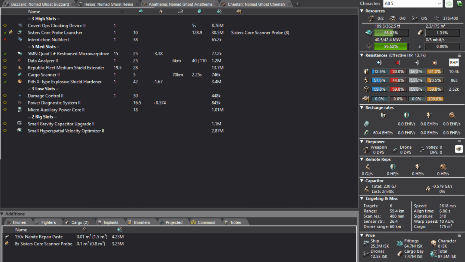 Explorer's Annex: Ghost Sites - EVE Nomad